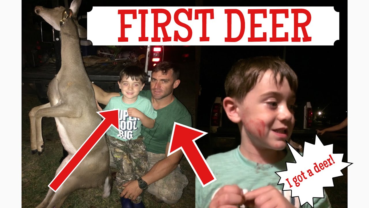 My Son's FIRST Deer! - YouTube
