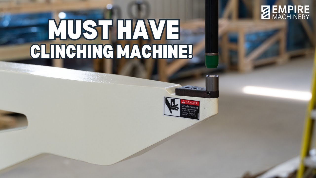 Nolok Surelok 3 Clinching Machine: A shop must have! - YouTube