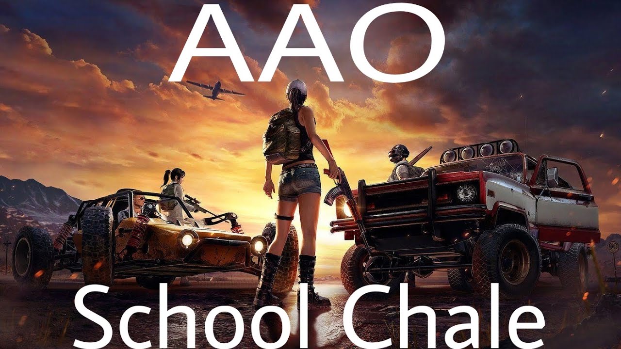 BGMI With Alien: Aao School Chale - YouTube