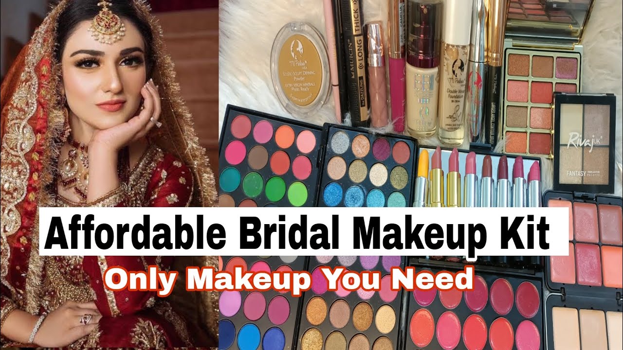 Affordable Bridal Makeup Kit | Bridal Beauty Box - YouTube