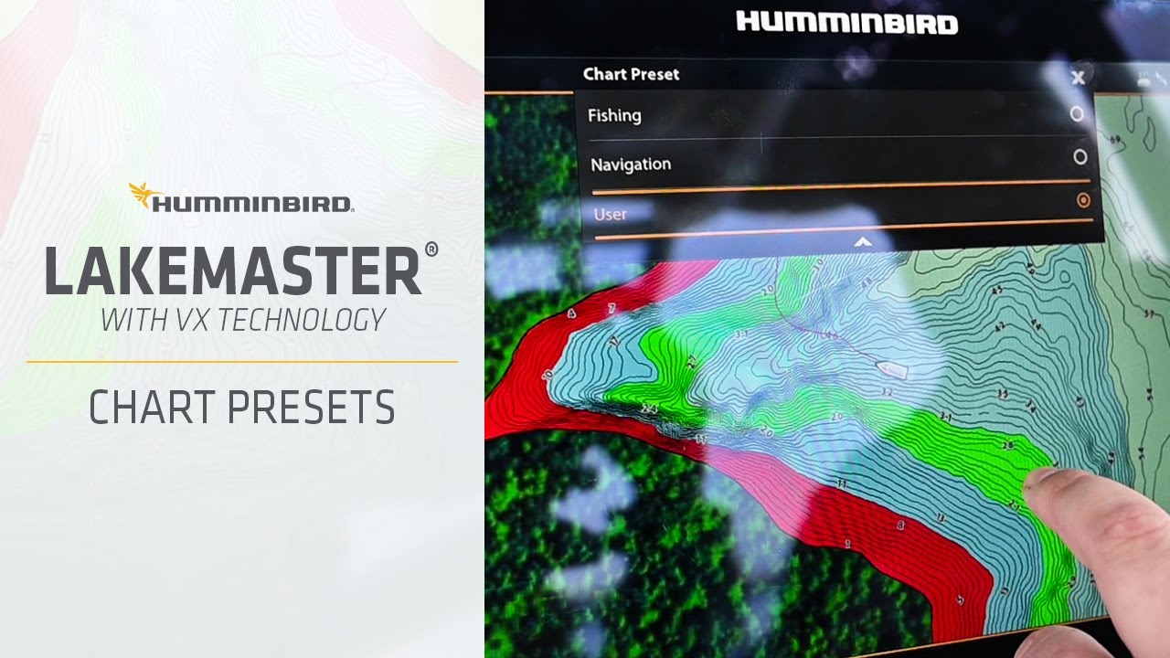 LakeMaster Chart Presets Overview & How To | Humminbird - YouTube