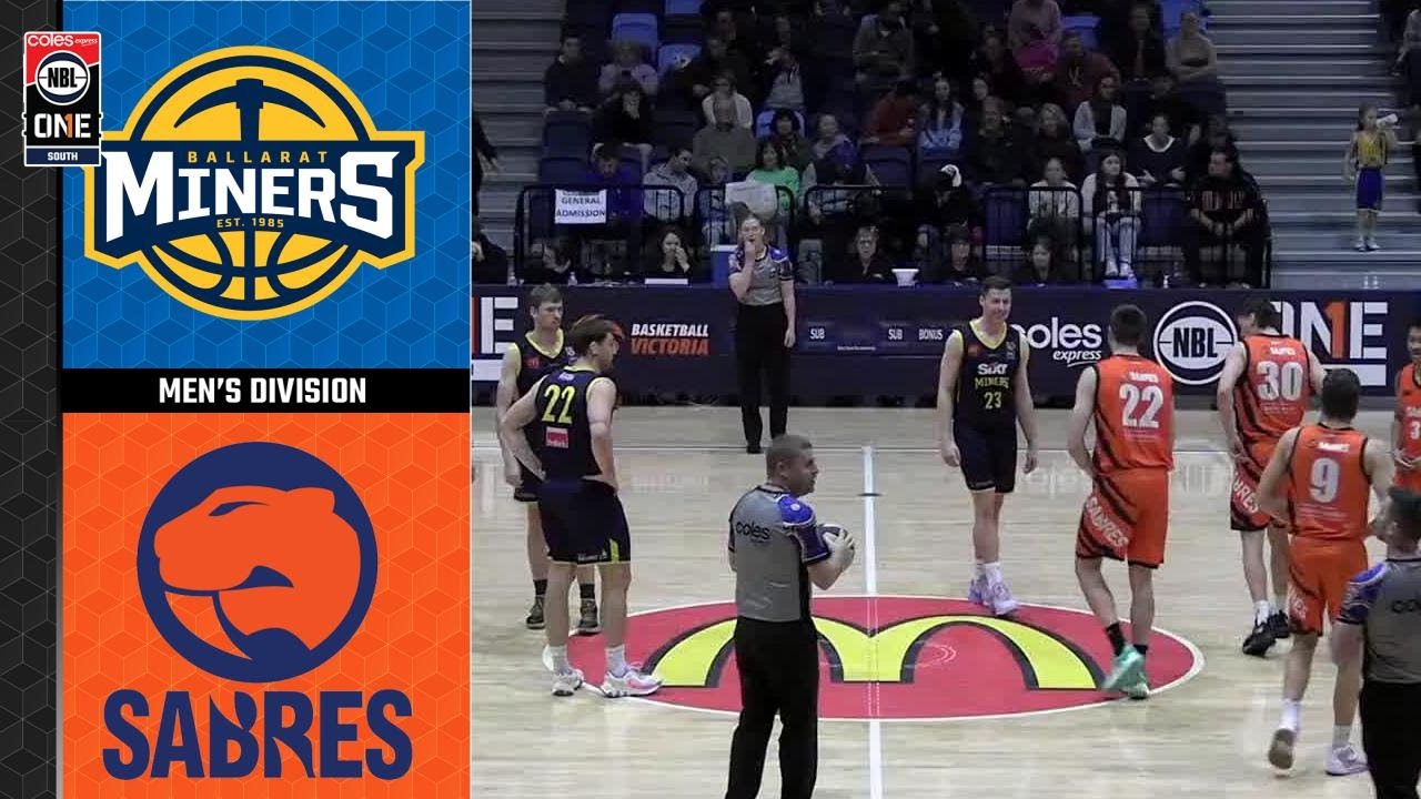 NBL1 Men | Ballarat Miners vs. Sandringham Sabres - Game Highlights ...