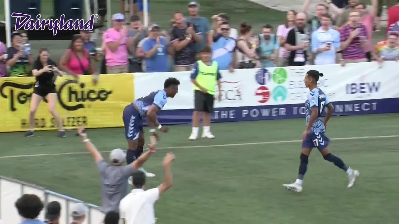 Christian Chaney with a Goal vs. Greenville Triumph SC - YouTube