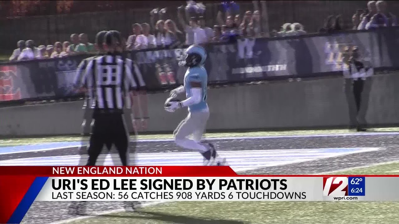 Patriots Sign URI wide receiver Ed Lee - YouTube