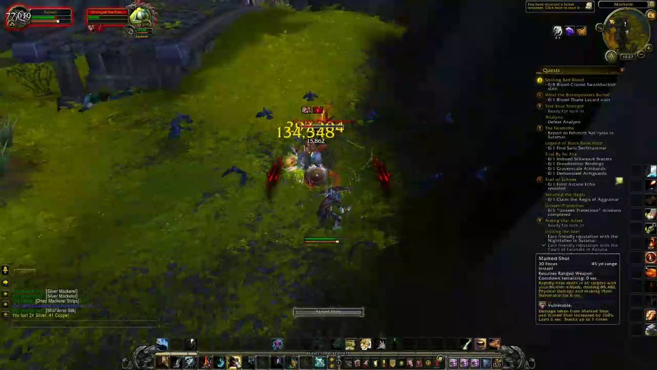 World of Warcraft Grrvrgull the Conqueror Stormheim Legion Rare Spawn ...