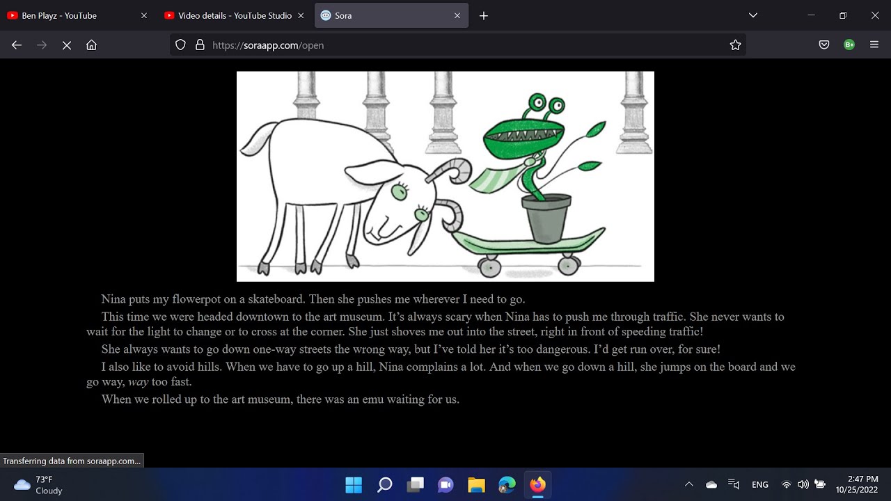 Reading with Ben: Inspector Flytrap - YouTube