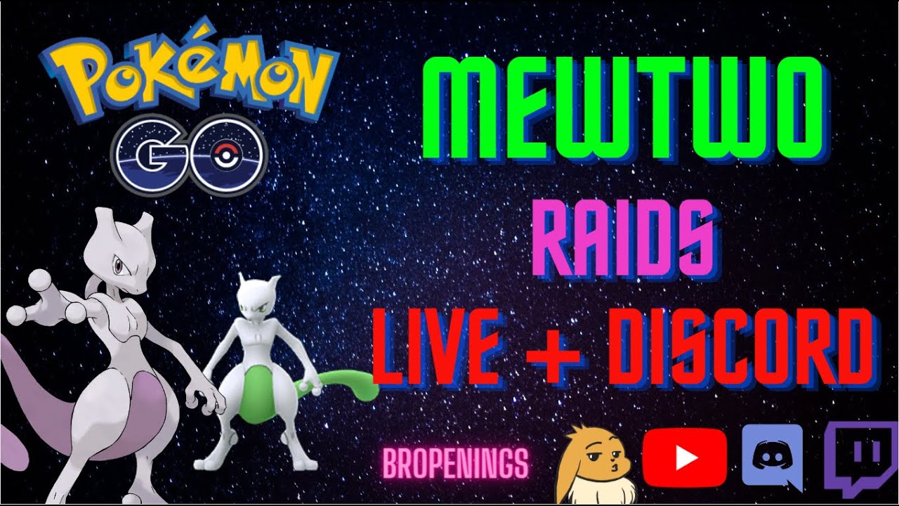 Mewtwo Pokemon Go Raids LIVE | Read the description to join | Hosting ...