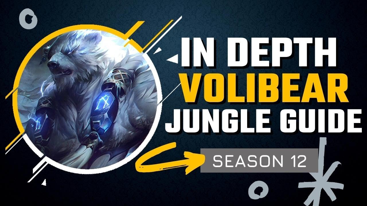 HOW TO MASTER VOLIBEAR JUNGLE | Season 12 In Depth Volibear Jungle ...