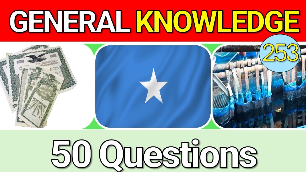 Can You Answer All 50 Questions Correctly? Educational General ...