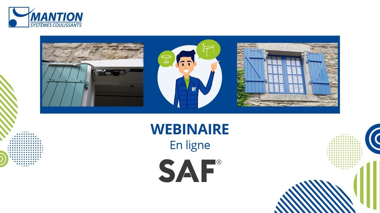 Webinaire MANTION - #5 | SAF : Système coulissant pour portes d ...