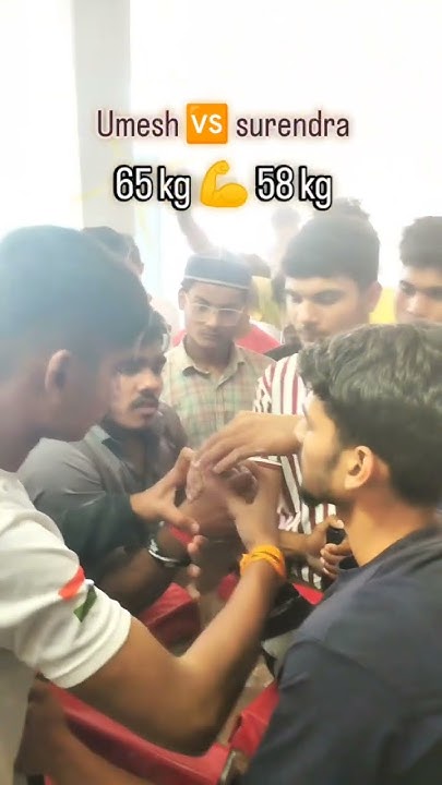 65kg 🆚 58 kg arm wrestling match viral reel training reel - YouTube