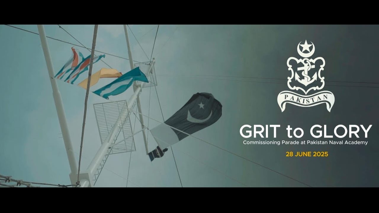 Grit to Glory | Teaser : Commissioning Parade of Pakistan Naval Academy ...