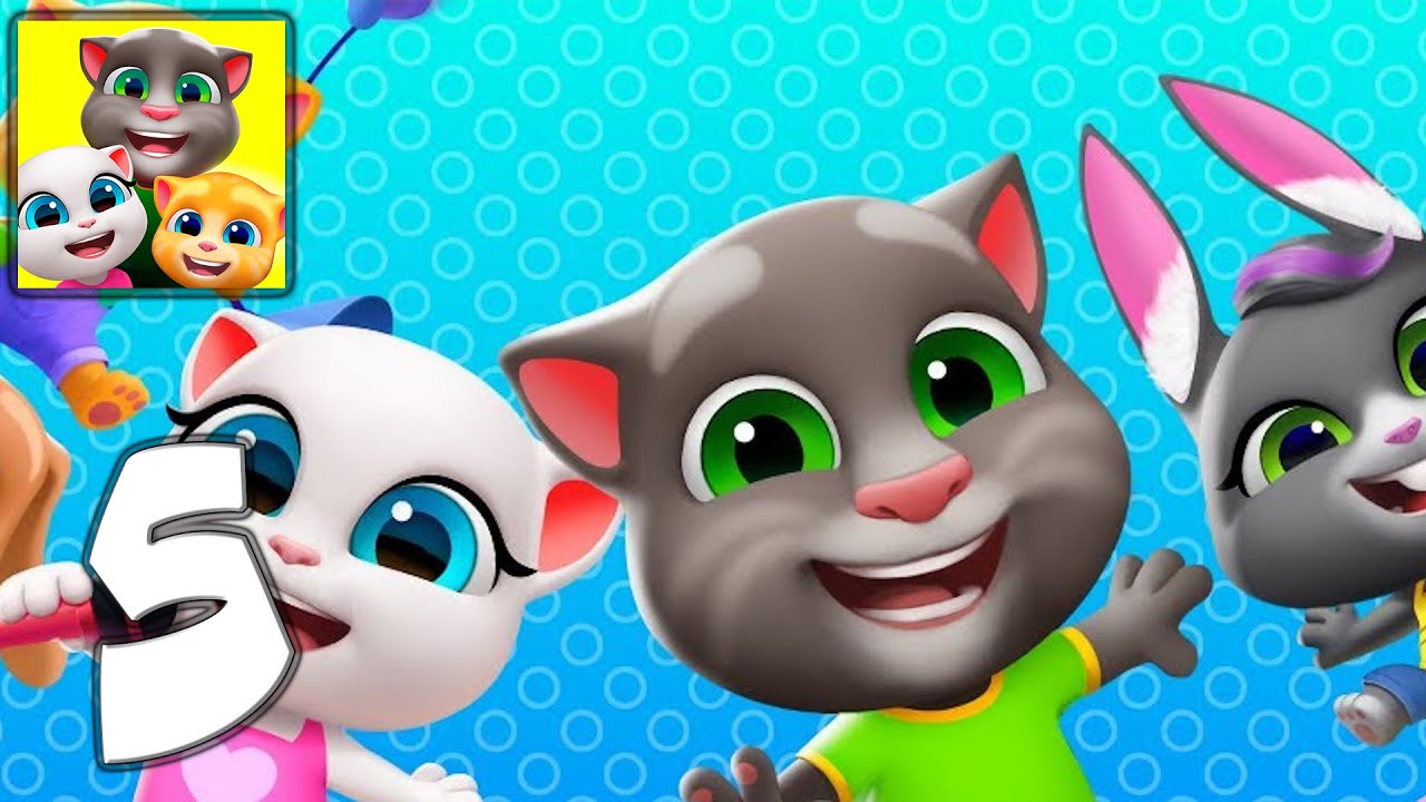 My Talking Tom Friends - Mobile Gameplay Walkthrough Part 5 (iOS ...