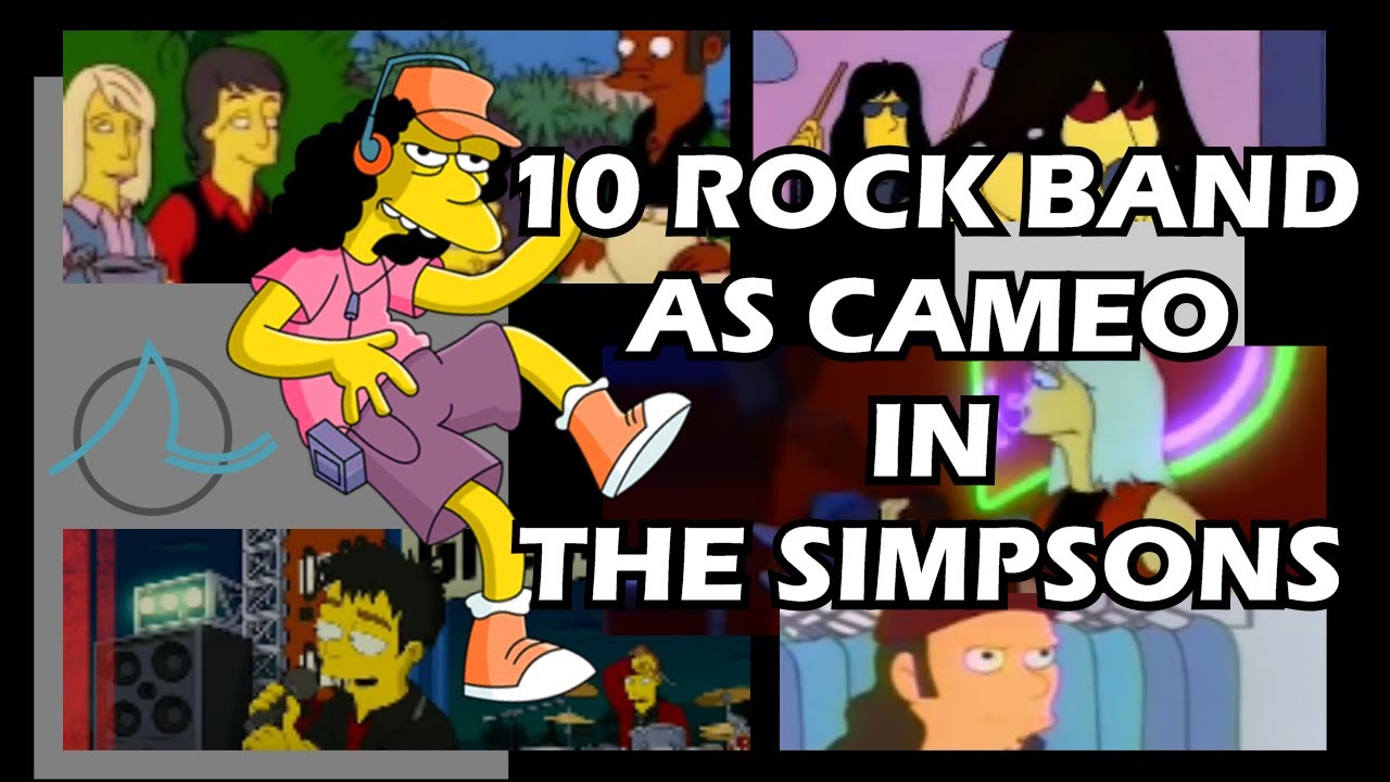 Sepuluh Band Rock Yang Jadi Figuran/Cameo di Kartun The Simpsons (Versi ...