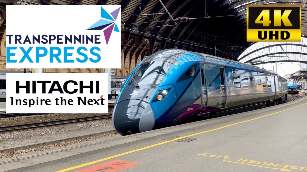 [TransPennine Express 1st Class: Newcastle to Liverpool] Hitachi ...