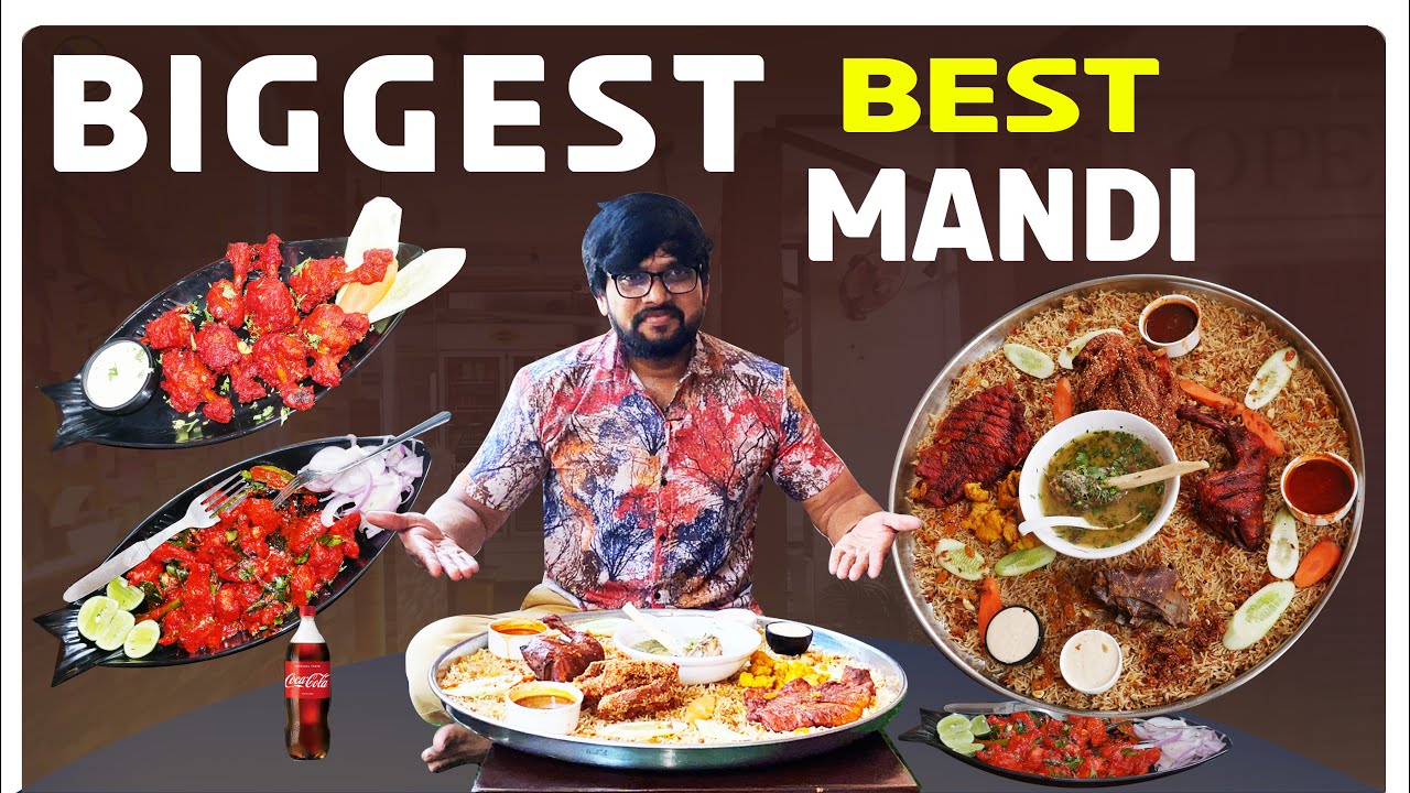 Best mandi in Hyderabad || arabian nights mandi || Indian street food ...