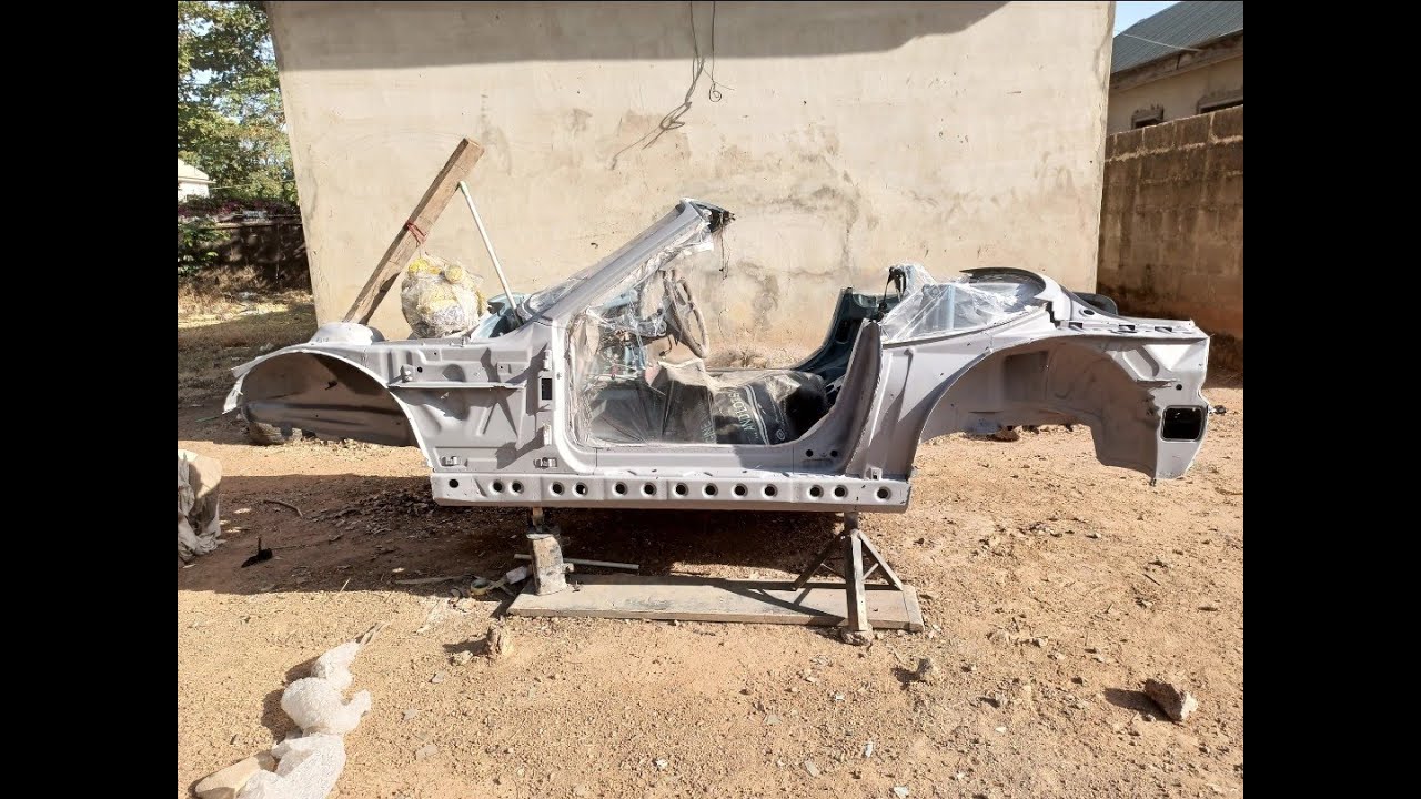 chassis frame restoration (bmw Z3) - YouTube