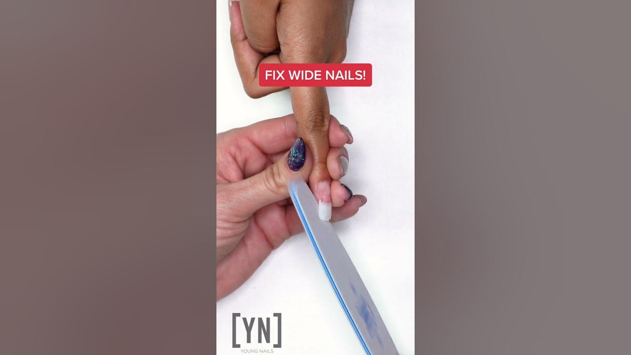 Quick Nail Tips How To Fix Wide Nails Shorts YouTube quick-nail-tips-how-to-fix-wide-nails-shorts-youtube