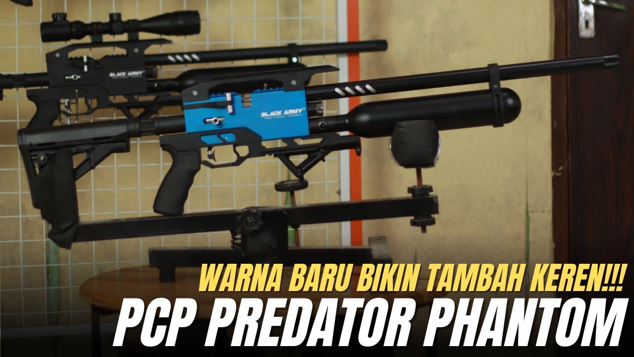 WAJIB DITONTON! PCP Phantom Blackarmy Hitam-Biru: Desain Terbaru yang ...