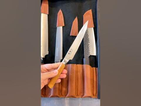 Моя коллекция японских ножей - YouTube