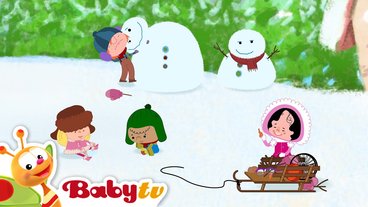 雪人 ⛄ 有趣又冷酷的 游戏 ️ 每日仅在 BabyTV 上推出！ @BabyTVCN - YouTube
