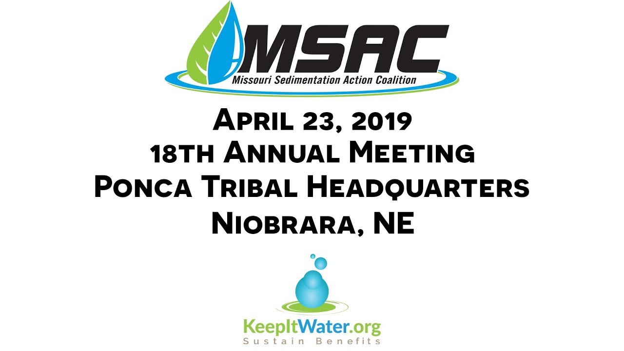 MSAC 18th Annual Meeting April 23, 2019 at Niobrara, Neb. - Pursuing a ...