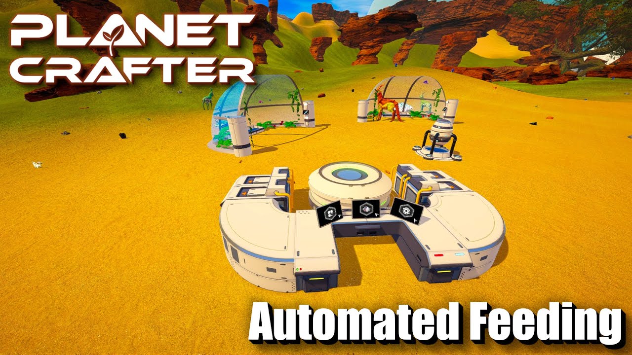 "Automated Feeding" - The Planet Crafter - V 1.0 - Episode 23 - YouTube