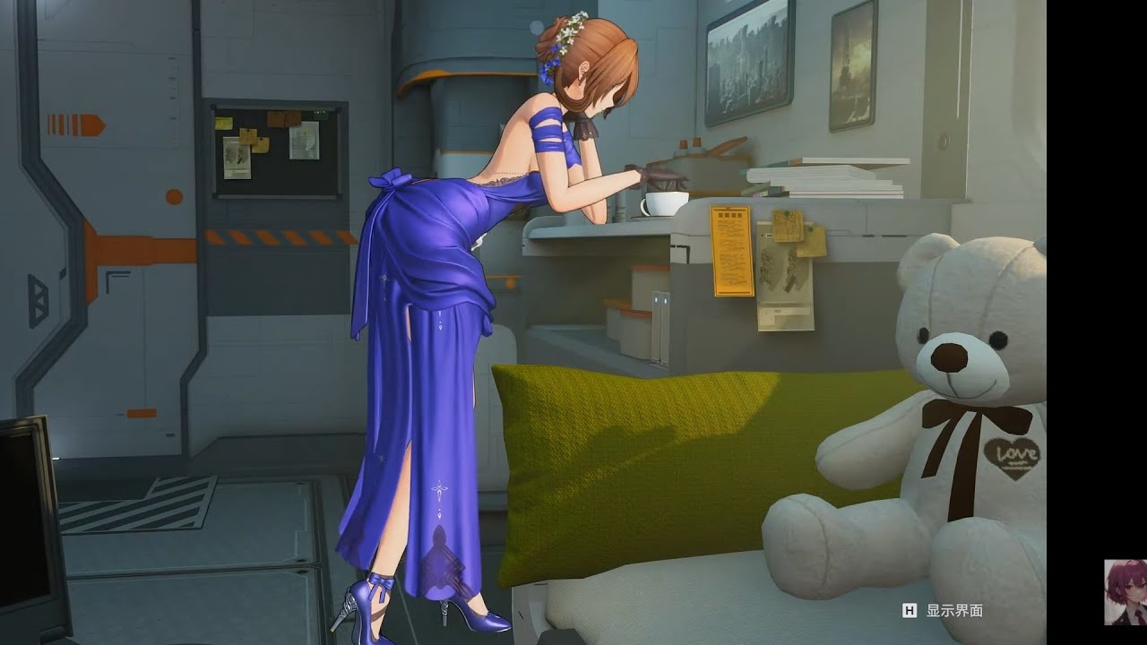 Girls' Frontline 2: Springfield All action Character UI/Dorm - YouTube