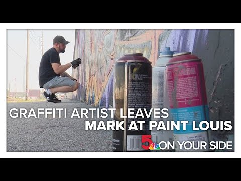 My Lou: Graffiti artist plans to leave a mark at Paint Louis 2023 - YouTube