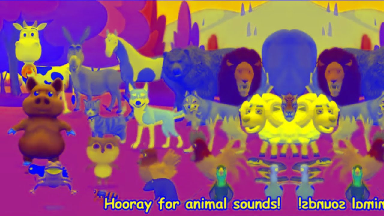 Hooray hooray for animal sound! Can You make the sound that it takes(S ...