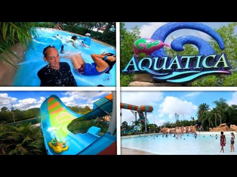 AQUATICA ORLANDO - SEAWORLD WATER PARK FLORIDA - FULL WALKING TOUR ...