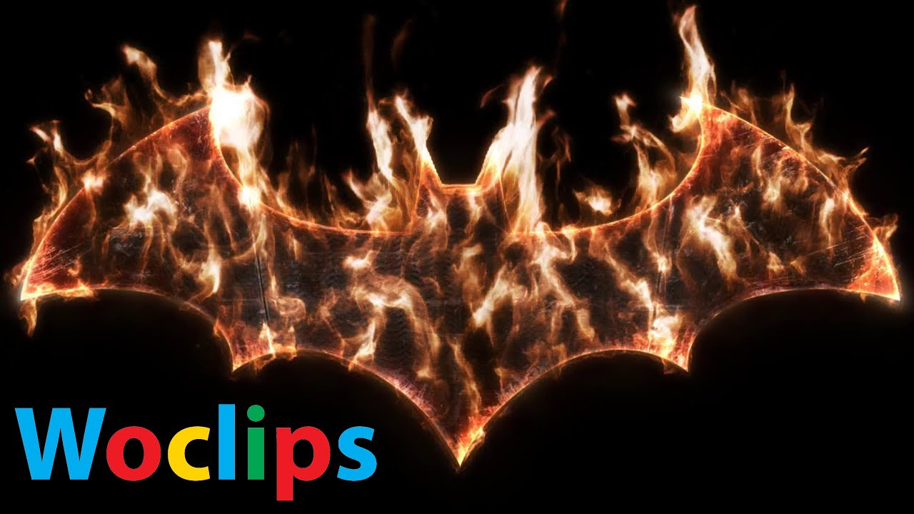 Batman Fire Logo Animation | Batman Arkham Knight - YouTube