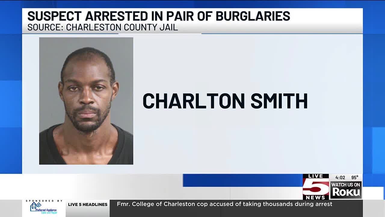 VIDEO: Police arrest serial burglar after West Ashley restaurants ...