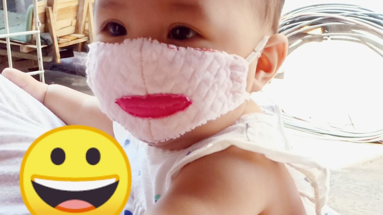 DIY Baby Face Mask - YouTube