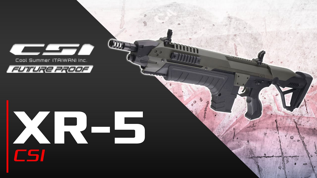[XR-5 S.T.A.R - CSI] Présentation | Review | Airsoft FR - EN subs - YouTube