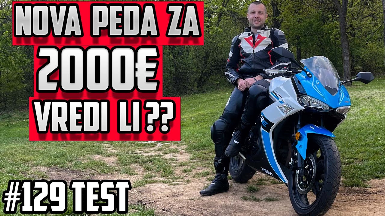 Test motora: Peda Pro XT 125 (2023 ) - First Ride - Review - YouTube