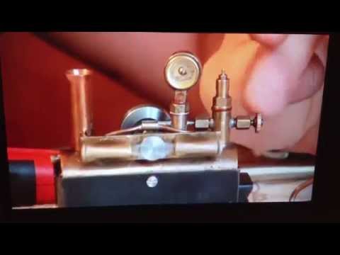 Tiny model steam engine