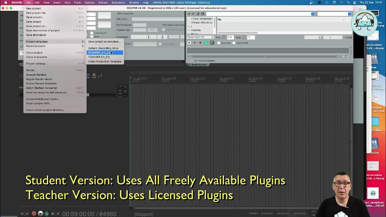 2021 Reaper Tutorial 4a - Surround in Reaper - Setting up Config and Plugins - YouTube