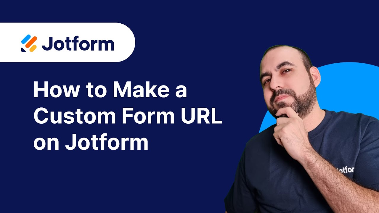 How To Make A Custom Form URL With Jotform YouTube How To Make A Custom Form URL With Jotform YouTube