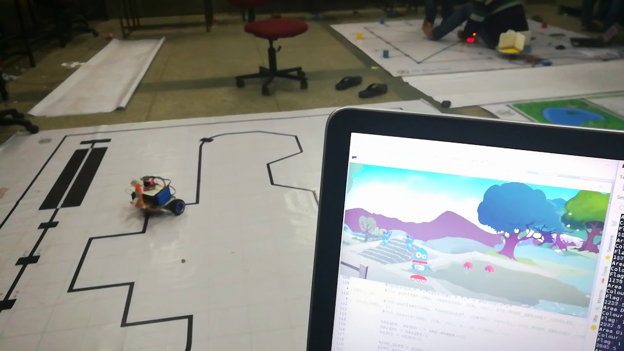 RAJ SINGH eYRC-2017 planter BOT Final Submission Level 2 #1776 - YouTube