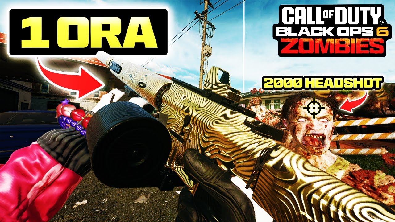 STRATEGIA NEBULOSA ZOMBIE | COD BLACK OPS 6 | 2000 HEADSHOT & ORO MISTICO in 1 ORA! - YouTube