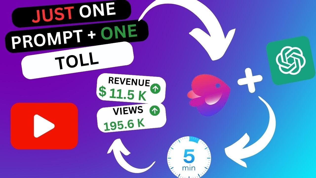 How I Create Faceless Youtube Channel Videos With ONE PROMPT in 5 MINS ...