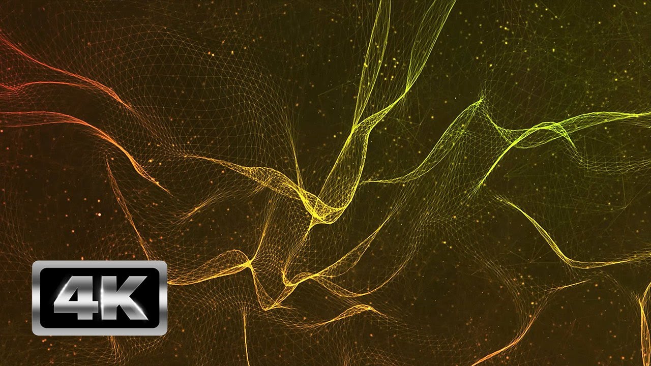 Abstract Animated Background 4K - 1 Hour Relaxing Screensaver for TV ...