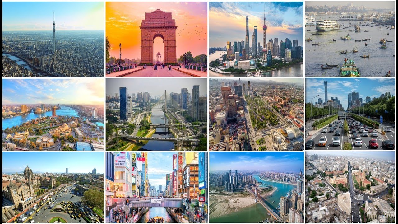 Top 100 Most Populated Cities in the World 2025 - YouTube