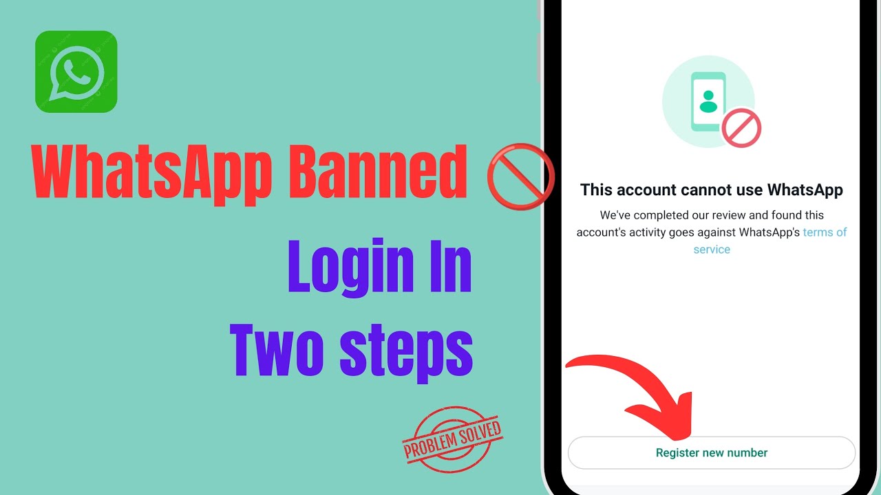 How to fix WhatsApp Banned 🚫🚫. How To Login Banned 🚫 WhatsApp || iphone ...