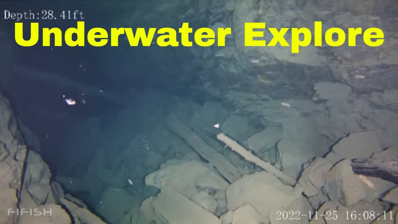 FLOODED MINE ROV Last Seen in the 1800's MANY LEVELS FOUND! - YouTube