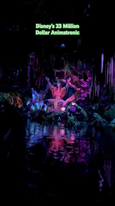 23 Million Dollar Animatronic At Disney #pandora #disnsy - YouTube