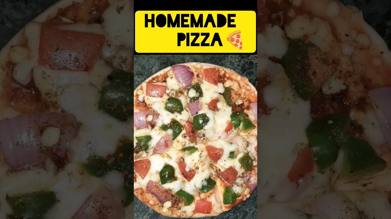 👌Homemade Pizza 🍕||Pizza Making||How To Make Pizza in home||#pizza # ...
