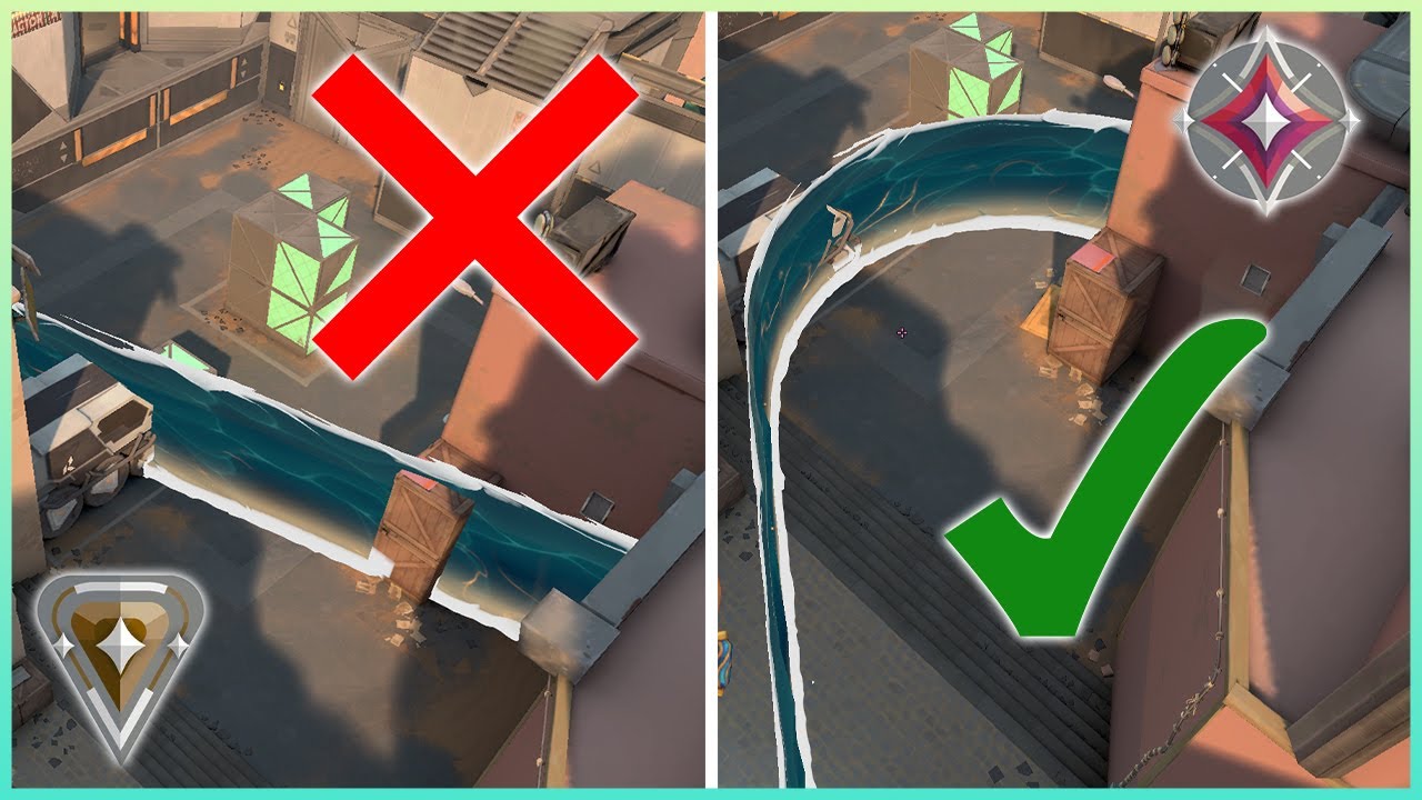 10 MUST KNOW Harbor walls on Bind - Valorant Rank up University - YouTube