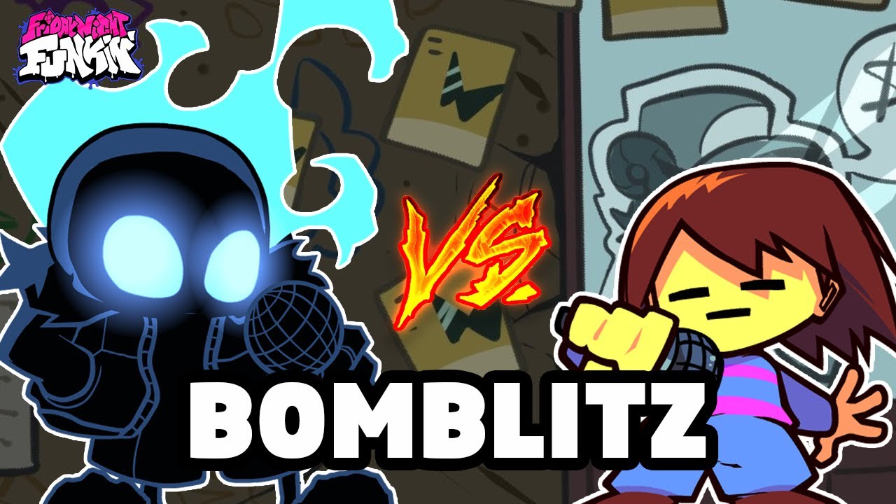 FNF Bomblitz but it's Nightmare Sans vs Frisk - YouTube